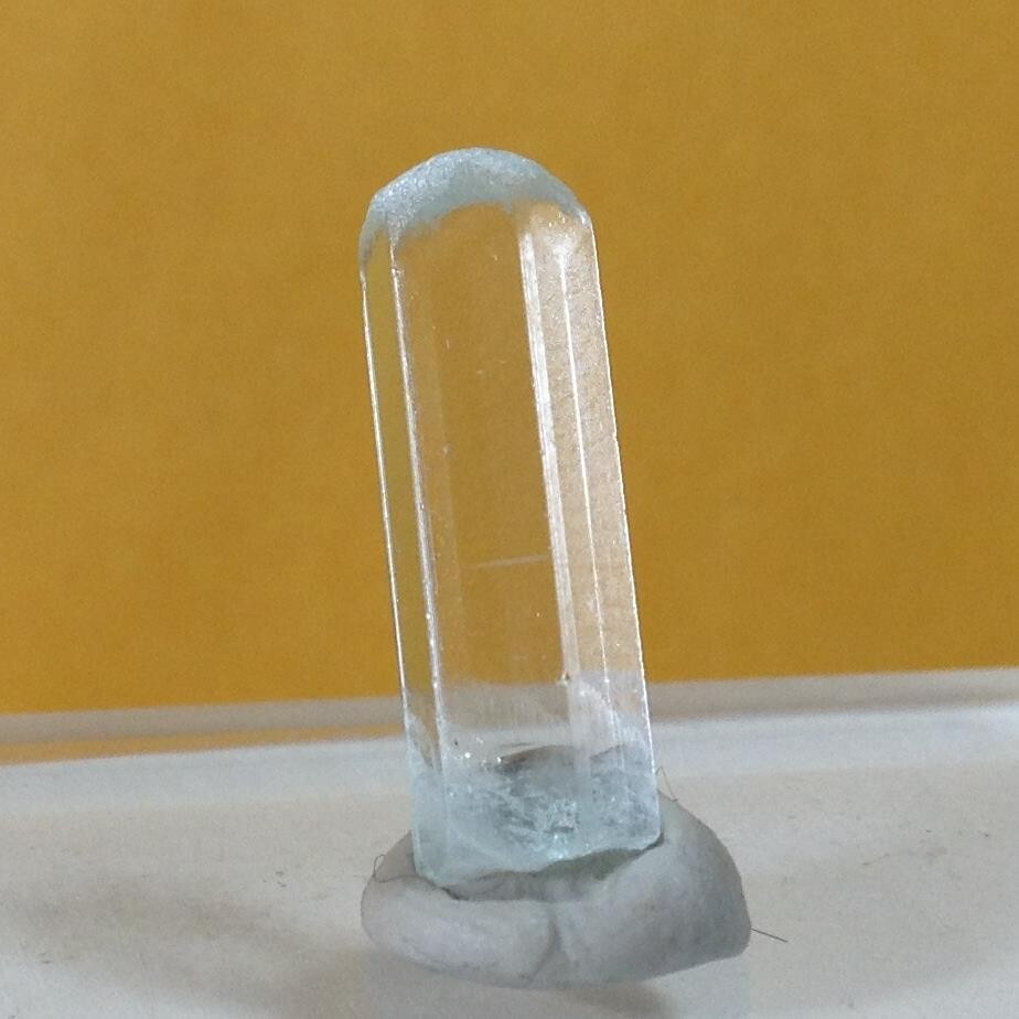 5.30ct Clear Beryl Crystal Nagar Pakistan Gem Mineral Blue Beryl Shigar ...