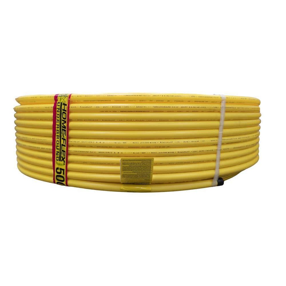 Gas Pipe Natural Gas and Propane Polyethylene Line Underground 250 ft 1 ...