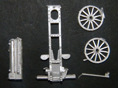 Friend or Foe GUN08 1/72 Diecast WWII Romanian Skoda 75mm Mountain Gun ...
