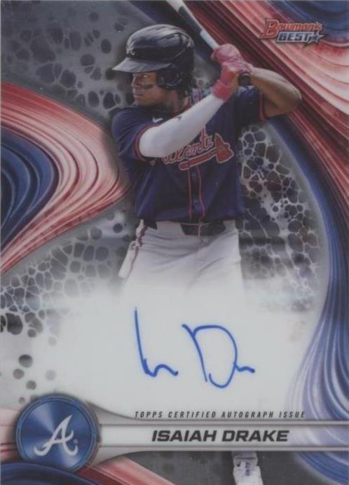 2024 Bowman's Best - Best of 2024 Autographs Isaiah Drake #B24-ID (AU ...