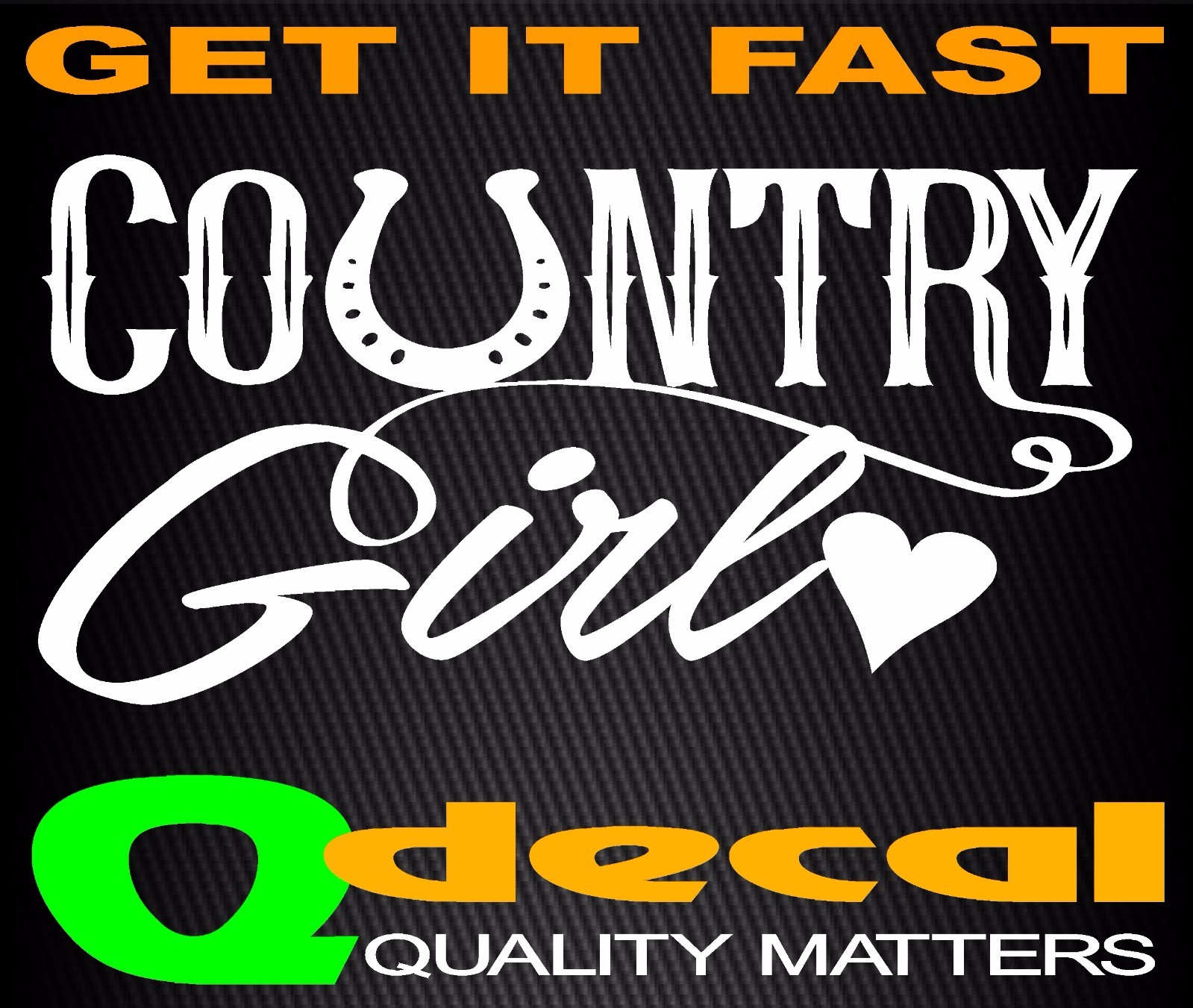 COUNTRY GIRL CAR STICKER Decal 4x4 CHICK MUM 4WD Funny 200mm | eBay ...