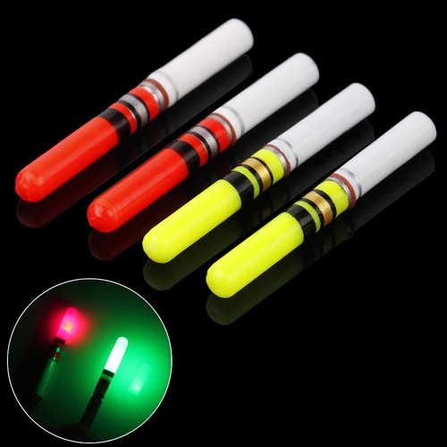 2Pc Fishing Float Light Stick LED Luminous Float For Dark Night Fishing ...