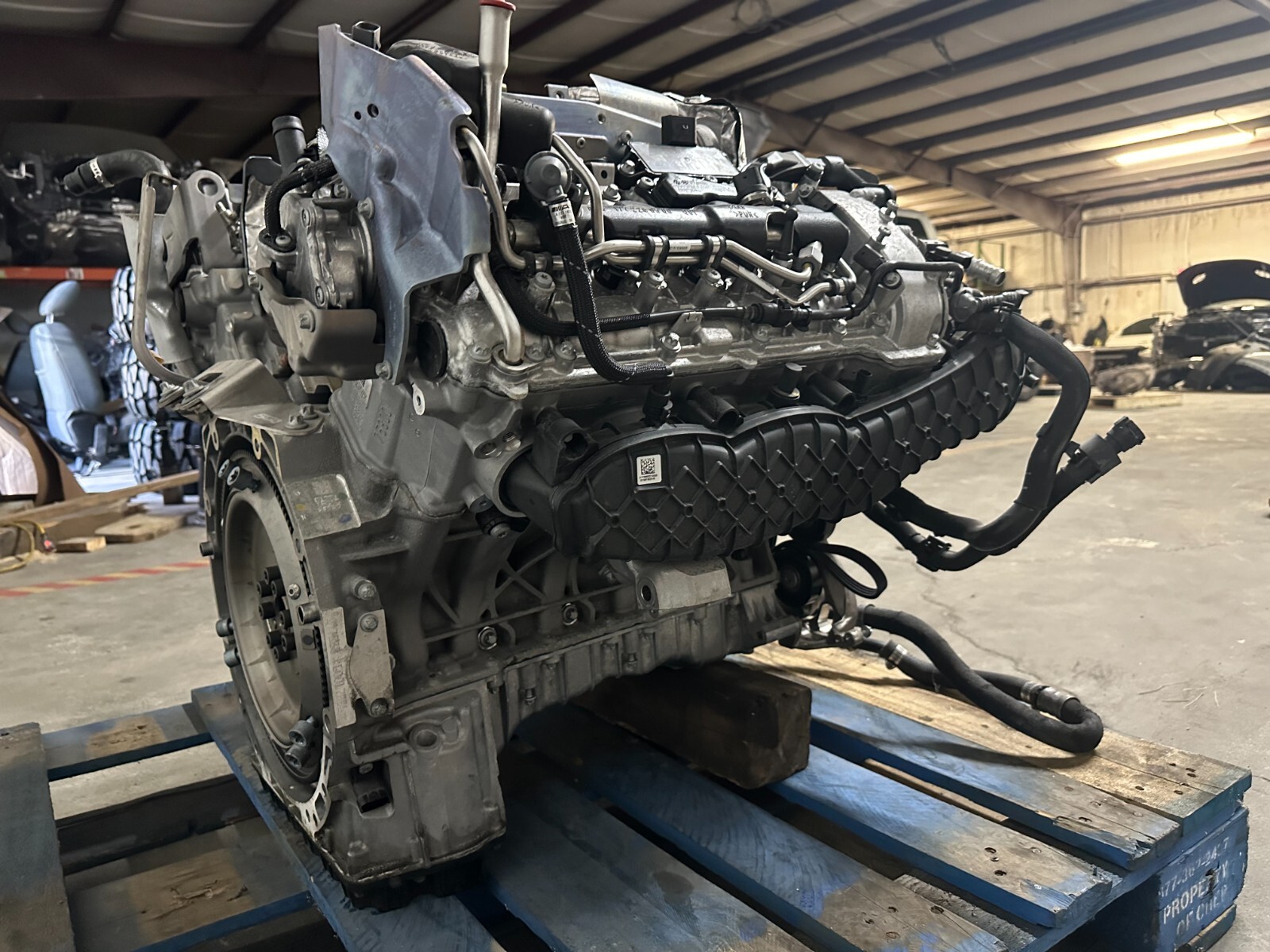 2017 MERCEDES-BENZ C63 AMG C205 4.0L V8 Turbo ENGINE M177 14K MILES OEM ...