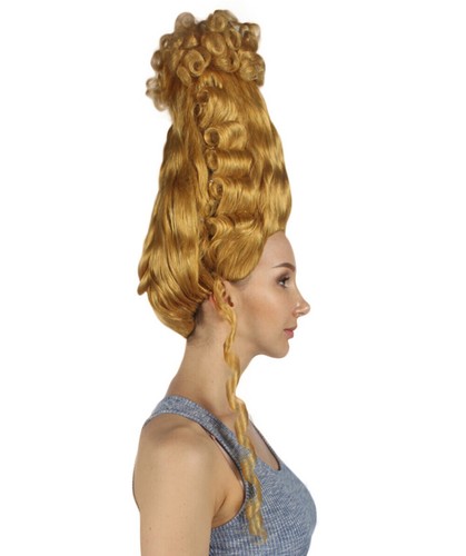 Women French Revolution Baroque Wig | Marie Antoinette rococo Wig ...