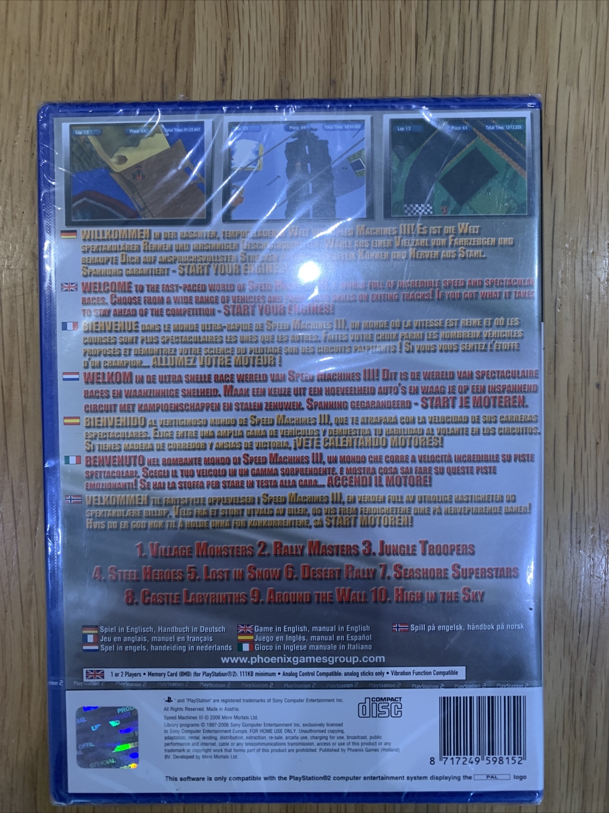 Ps2 Sony PlayStation 2 Game Speed Machines III Boxed for sale online | eBay