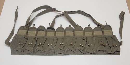 Nice Original Chinese Military SKS Type 56 10 Ammo Pouch Chest-Rig ...