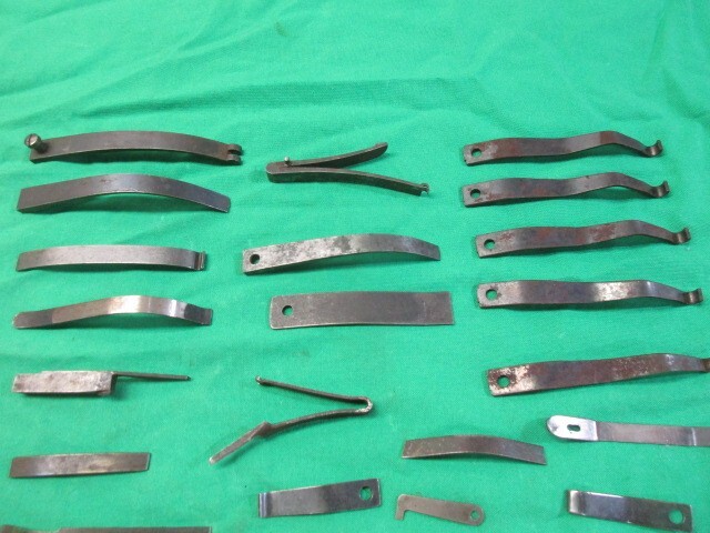 Gunsmith assortment of Flat Rifle and Shotgun Mainsprings Spring | eBay
