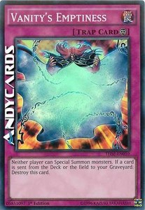 Vanity's Emptiness * (Empty of Vanity) * Super R * THSF en059 * YuGiOh ...