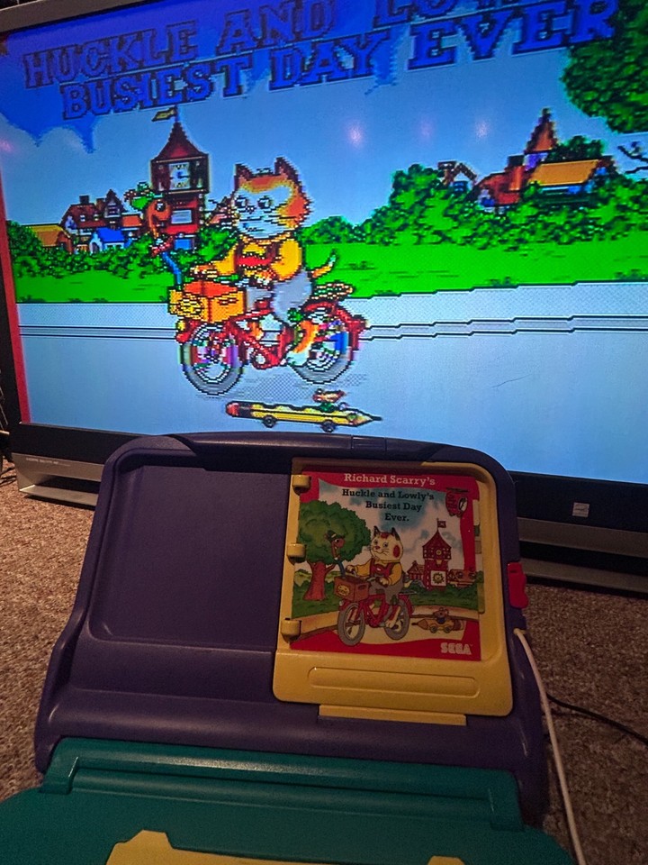 Sega Pico Richard Scarry's Huckle and Lowly's Busiest Day Ever Game ...