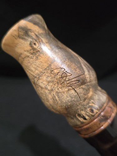 Stabilized Flute Goose Call by Andrew Hadden of Sonora KY Trumpet Goose ...