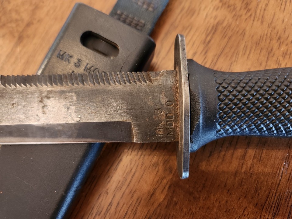 MK3 MOD 0 USN Navy Knife & Scabbard | eBay