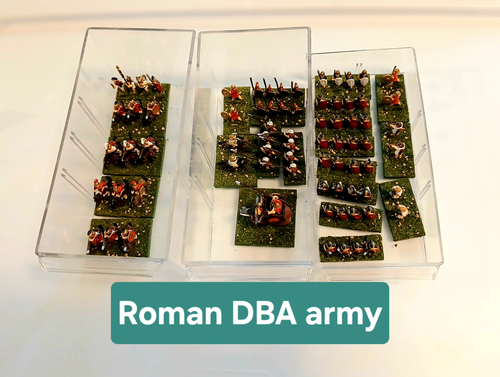 15mm Roman DBA or Carthaginian army, Ptolymaic/Early Emperial | eBay