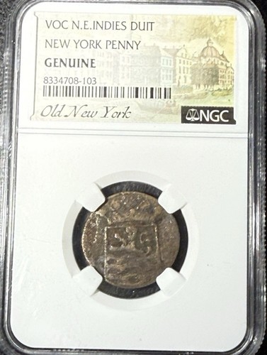 Genuine Old New York Penny Coin 1788 VOC | eBay
