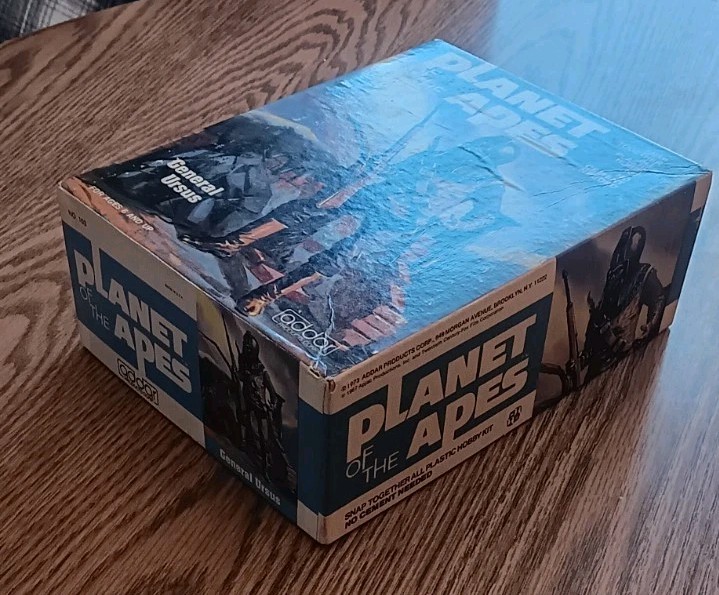Vintage 1973 Addar PLANET OF THE APES General Ursus MODEL KIT | eBay