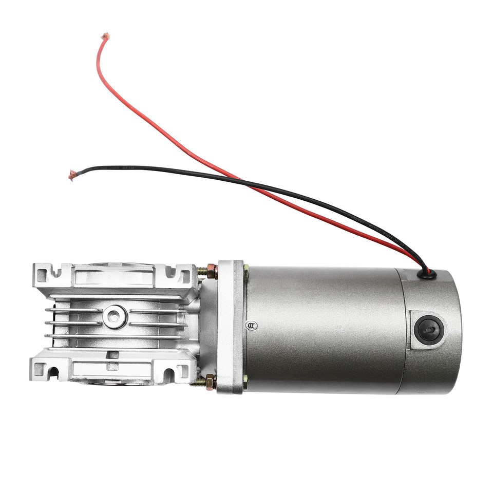 200W DC 12V Gear Motor High Torque Worm Geared Motor 50K 1800RPM ...