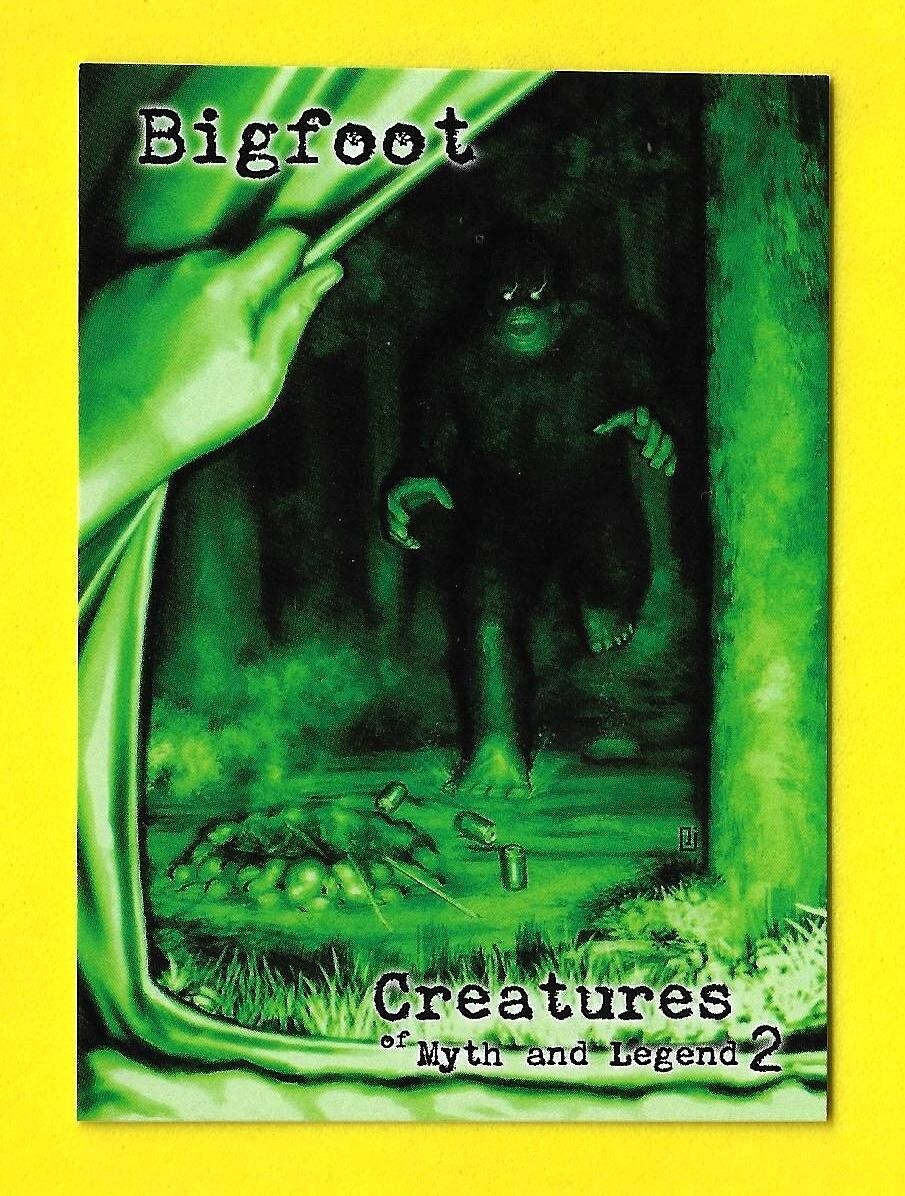 2019 Perna Studios Creatures of Myth and Legend Bigfoot Promo Philly ...