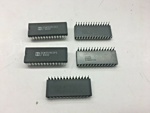 (5 PIECE LOT) ICM7228CIPI, HARRIS, IC DRVR 7 SEGMENT 8 DIGIT 28DIP | eBay
