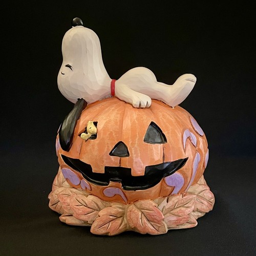JIM SHORE Fall Vibes Figurine SNOOPY & WOODSTOCK ENESCO 6008966 | eBay