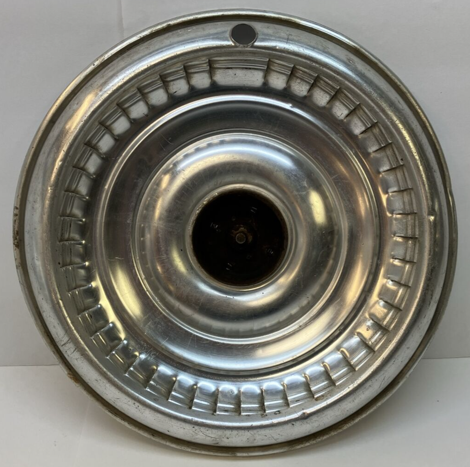 Used OEM Set of 5 13" Slotted Ace Mercury Disc Hubcaps 793465 1959 MG ...