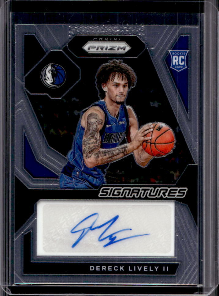 2023-24 Prizm Dereck Lively II Signatures Rookie Auto Autograph RC #RSI ...