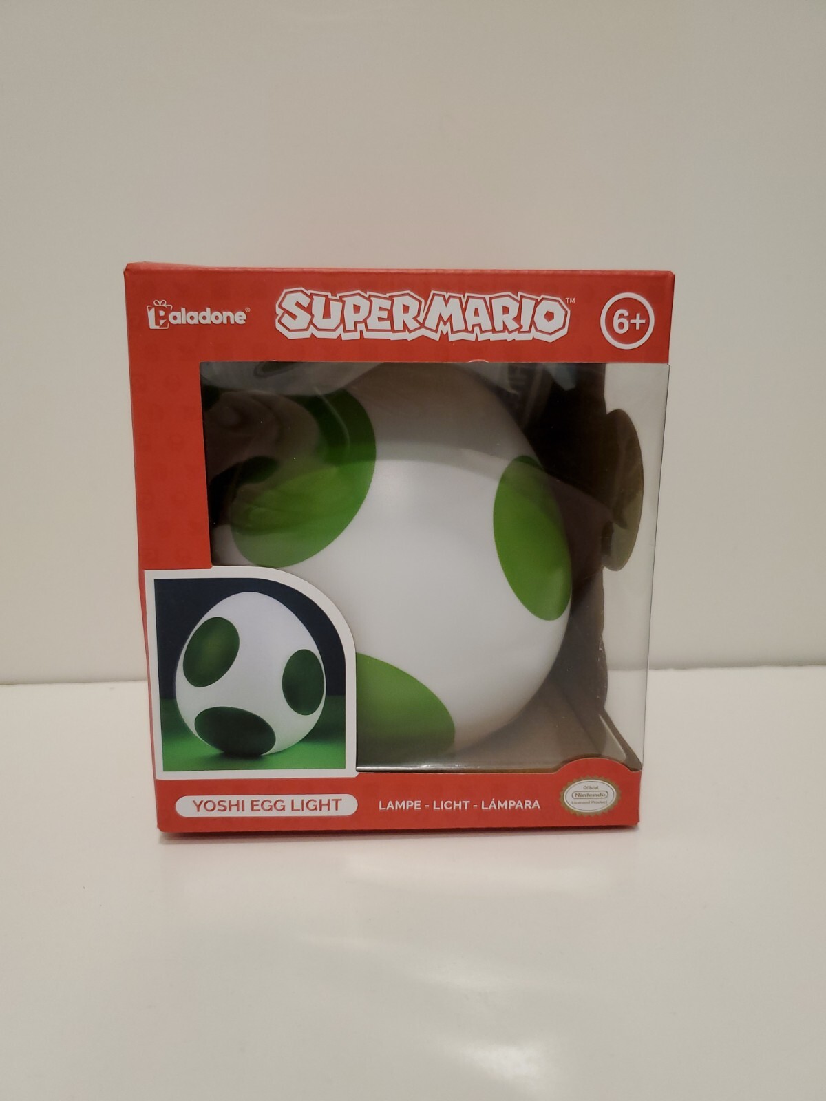 Super Mario Yoshi Egg Light Paladone Night Lamp