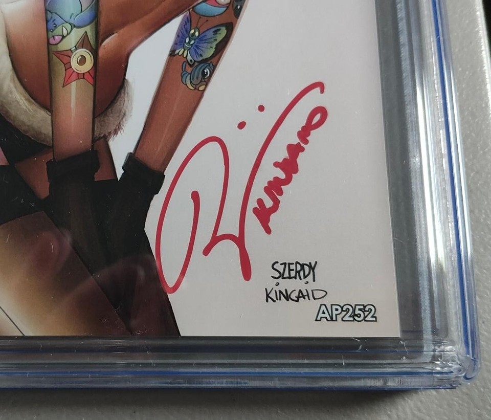 Zirty Girlz #3 Eevee Virgin Cover AP 252 Signed by Ryan Kincaid CGC 9.9 ...