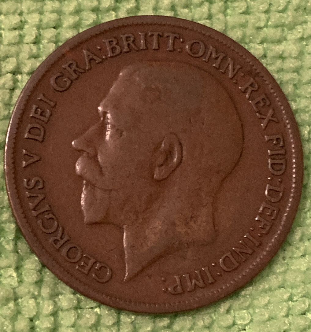 1918 Kings Norton Mint George V One Penny | eBay UK