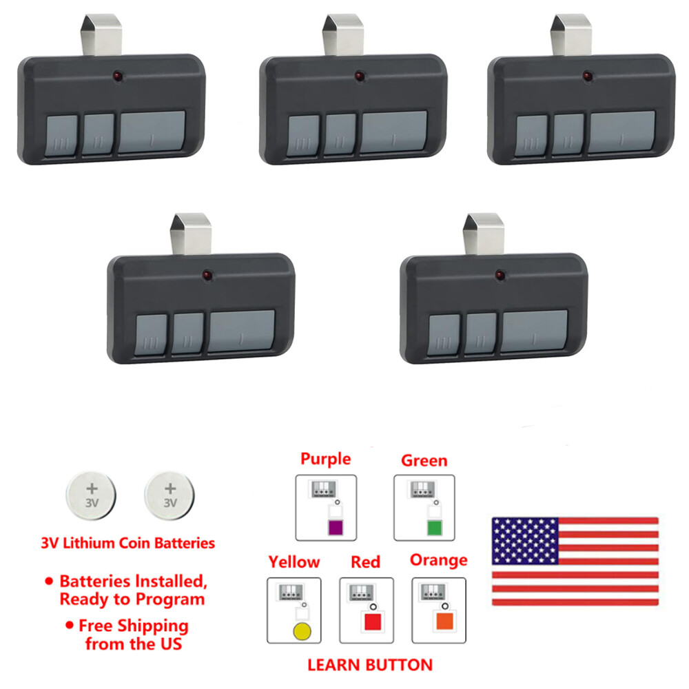 893MAX for LiftMaster 891LM 950ESTD 953ESTD &Clip Garage Door Remote ...