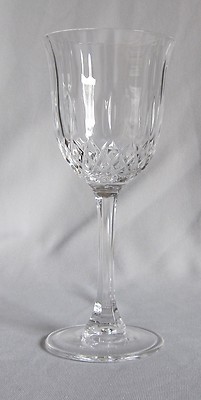 Claret Wine Glass Goblet Calp Crystal Concerto Pattern 7 3/8" | eBay