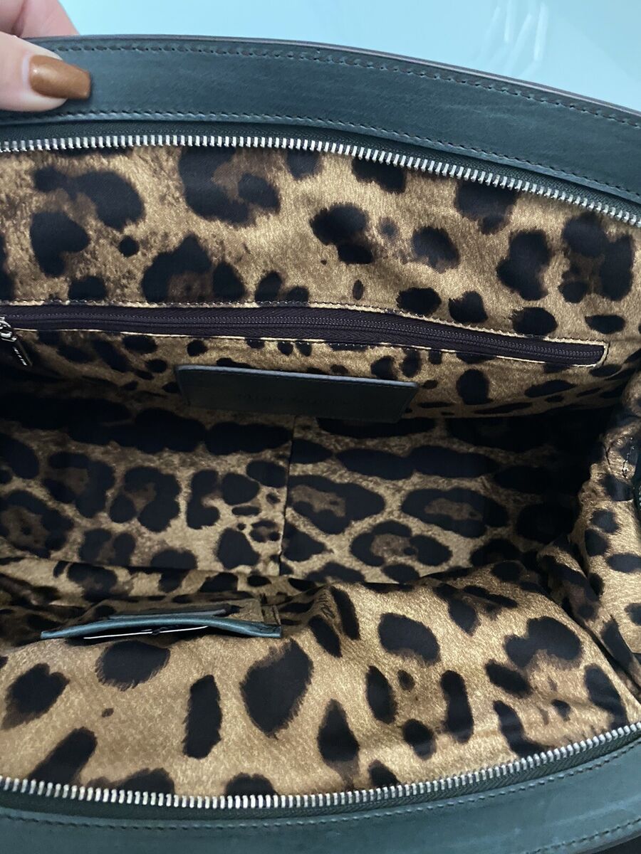 Authentic Green Leather DOLCE & GABBANA Miss Curly Handbag Authentic Green Leather DOLCE & GABBANA Miss Curly Handbag