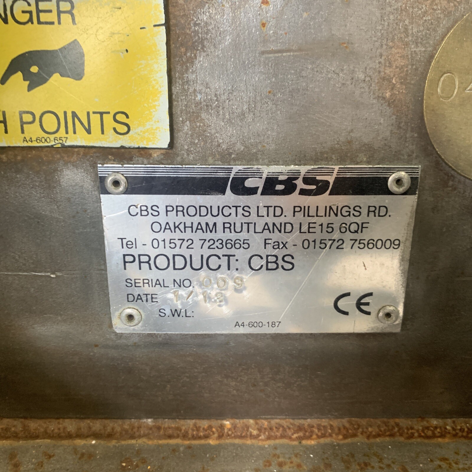 CBS C-1350 Fiber Optic Cable Wire Puller Tugger PUSHER W/ HONDA ...