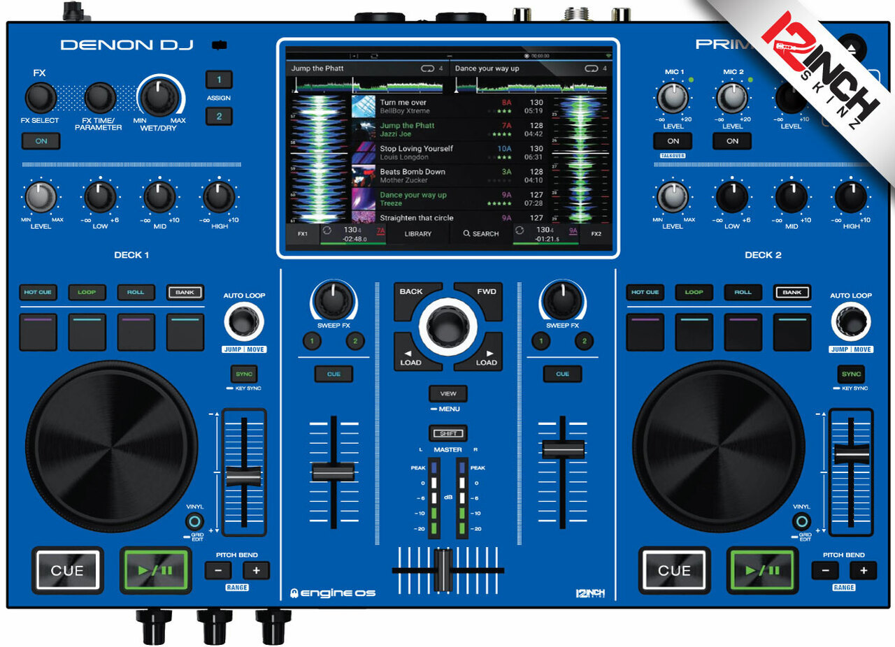 Denon Prime GO Skin - blue | eBay