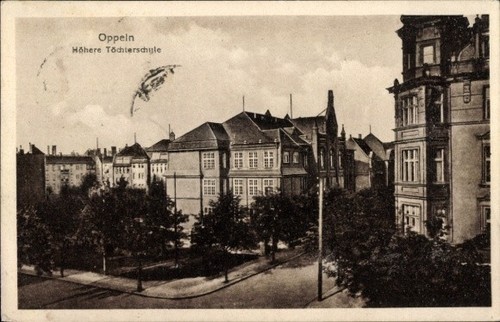 Ak Opole Oppeln Schlesien, Höhere Töchterschule - 4667564 | eBay.de