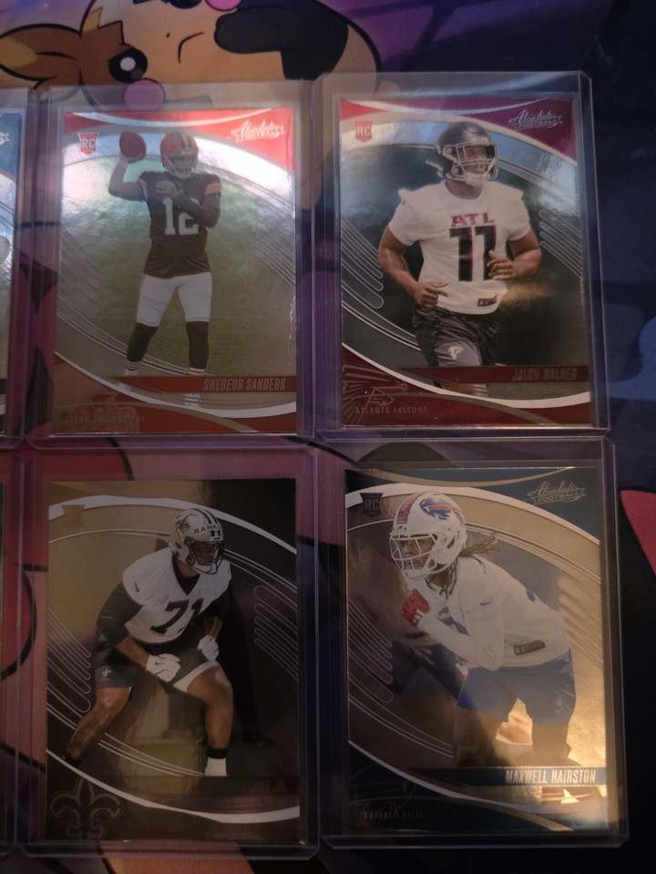 85 Card Bulk Lot of 2025 Absolute Rookies cards. 4 Patches + Drake Maye ...