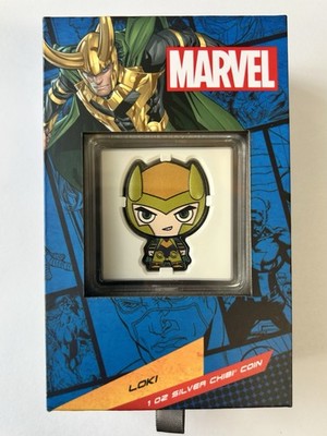2023 Marvel Loki 1 oz 999 Fine Silver Chibi Coin | eBay