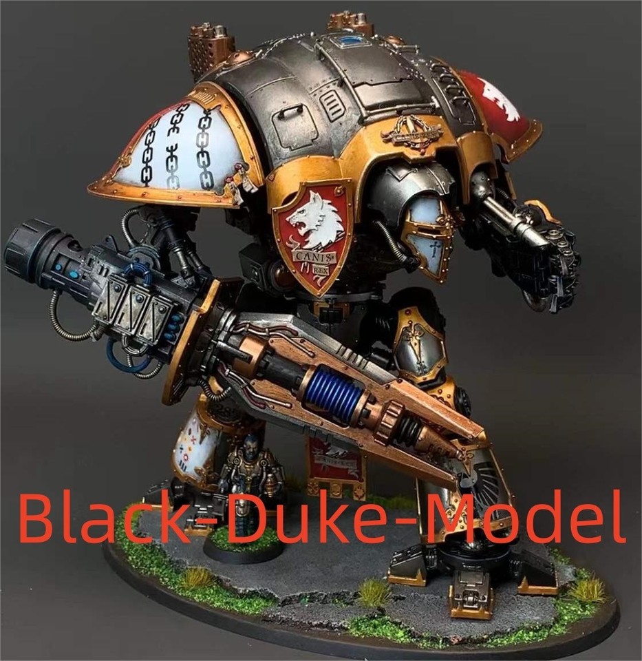 Warhammer 40K Knight Preceptor Imperial Knights Presale Painted Gallery ...