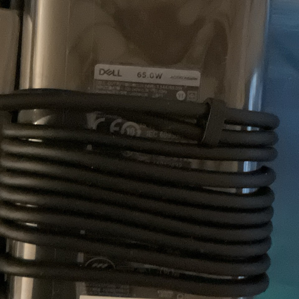 LOT OF 5 Genuine Dell 65W Charger AC Adapter LA65NM130 3480 3488 7480 7 ...