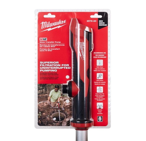 Milwaukee 2579-20 M12 Stick Transfer Pump - Bare Tool - Brand New ...