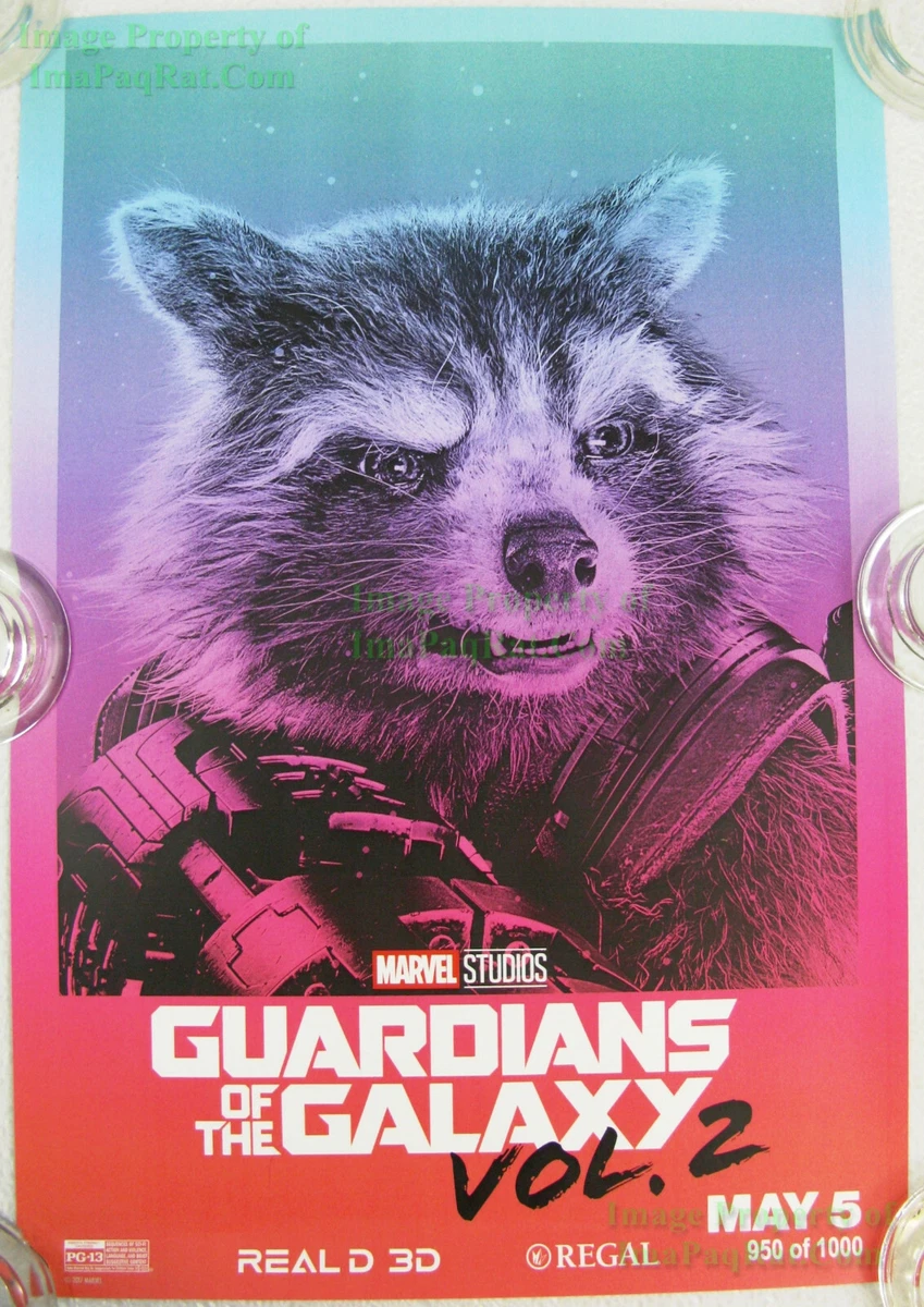 Rocket Raccoon Movie Poster