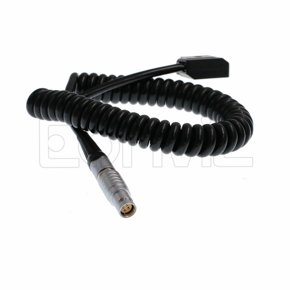 C300 MkII C200 Camera Coiled Power Cable for for Canon C300 V-mount D ...