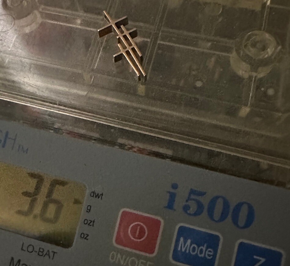 Retired And Rare 14 Gold James Avery Triple Calvary Cross Pendant 3.6g ...