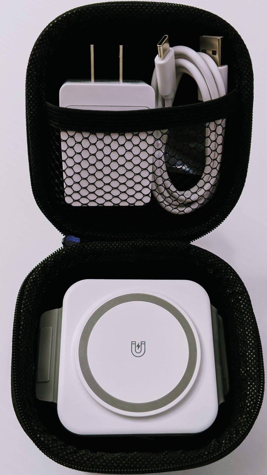 Hard Travel Case for 3 in 1 Wireless Charger, Carry Bag for Foldable ...