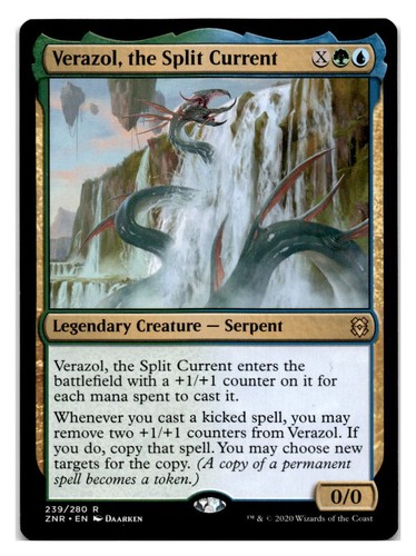 Verazol, the Split Current #239 Zendikar Rising tcg | eBay