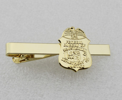 FBI badge pin Tie Clip Tie Clasp Bar | eBay