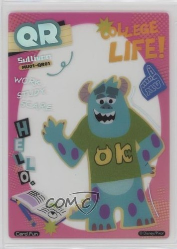 2023 CardFun Monsters University Commemorative Edition QR Sulley ...