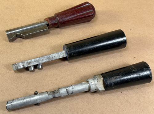 Group of 3 Locomotive Reverser Handle Railroad Engine Lever Reversing ...