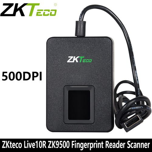ZKteco Live10R ZK9500 USB Fingerprint Reader Biometric Fingerprint ...