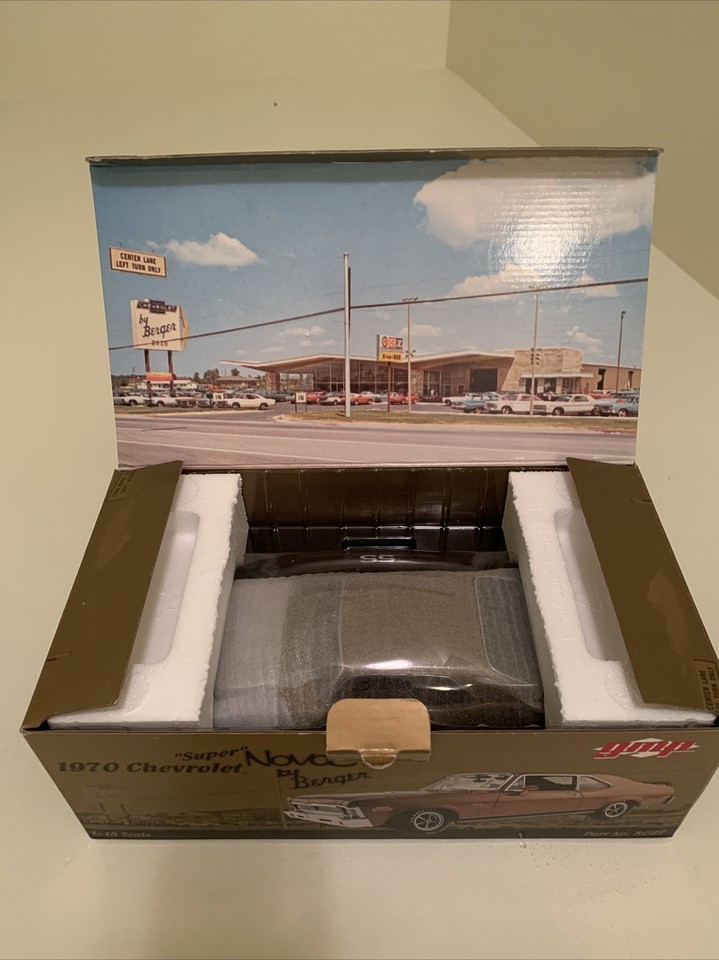 Diecast 1/18 GMP 1970 SUPER NOVA / BERGER CHEVROLET | eBay