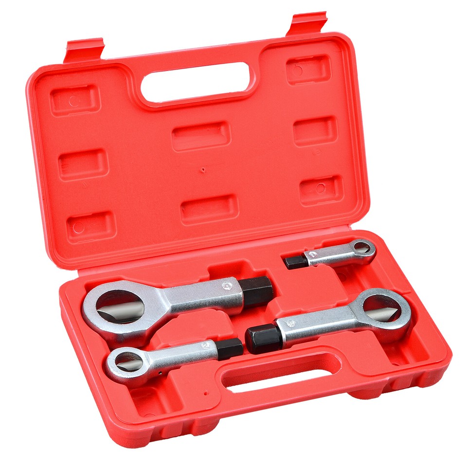4pcs Nut Splitter Tool Broken Damaged Stuck Remover Puller Corroded ...