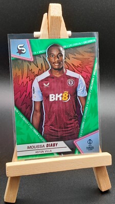 Moussa Diaby Aston Villa Football Card Topps Super Stars 2024 Uncommon ...